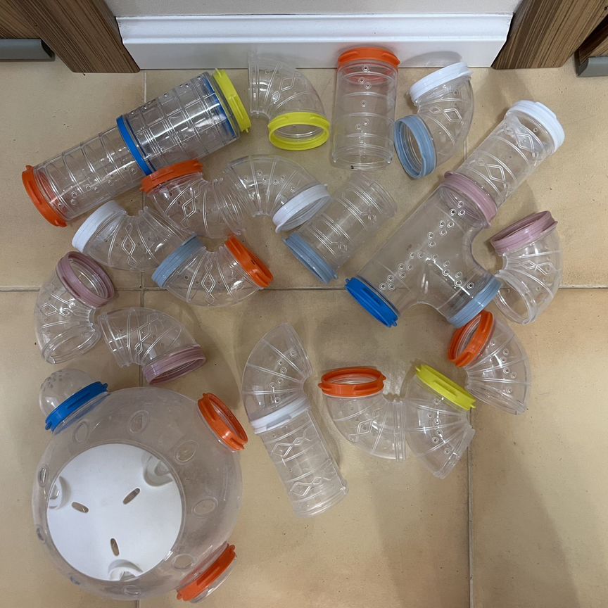 Ferplast Туннели для хомяка, поилки, колесо и пр