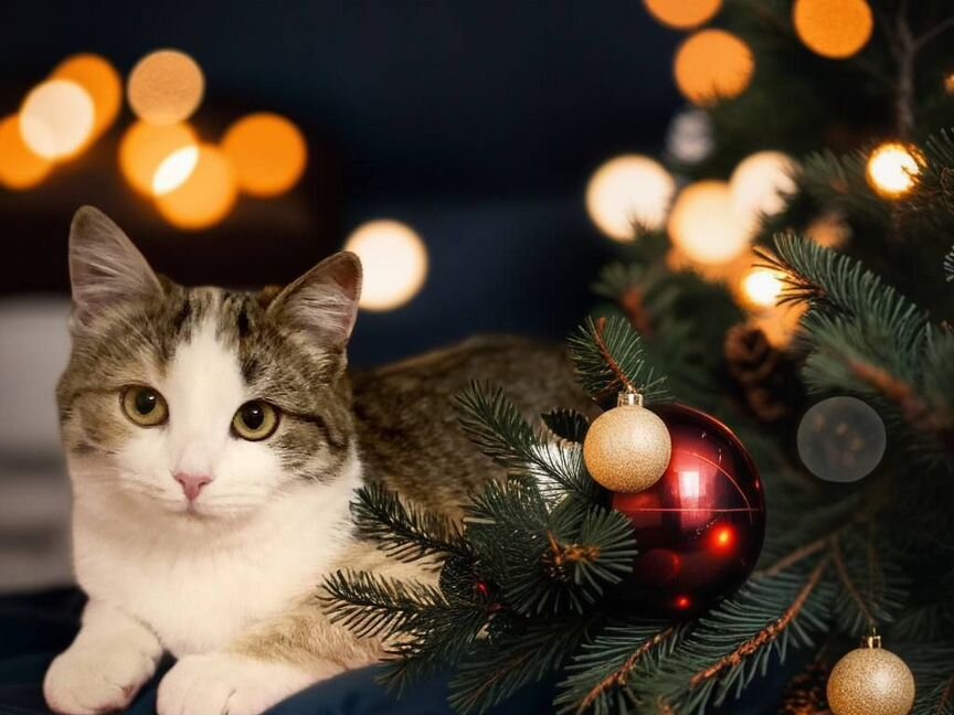 Трехцветная девочка-котенок ищет дом