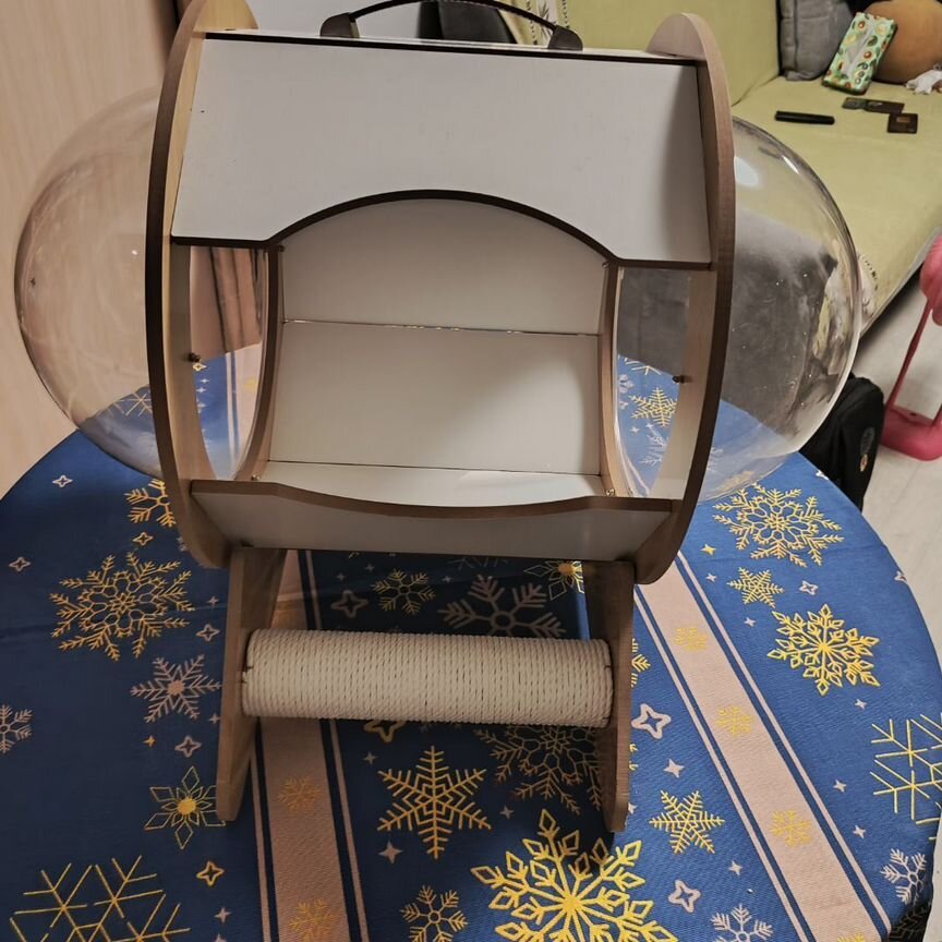 Дом для кота. Котокапсула. Шатл кошачий