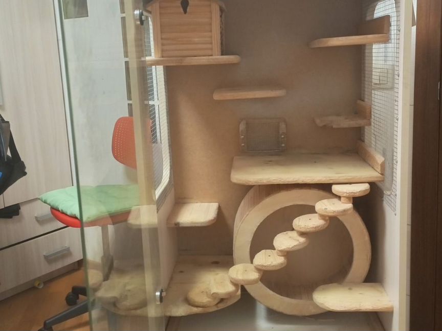 Клетка для грызунов, шкаф