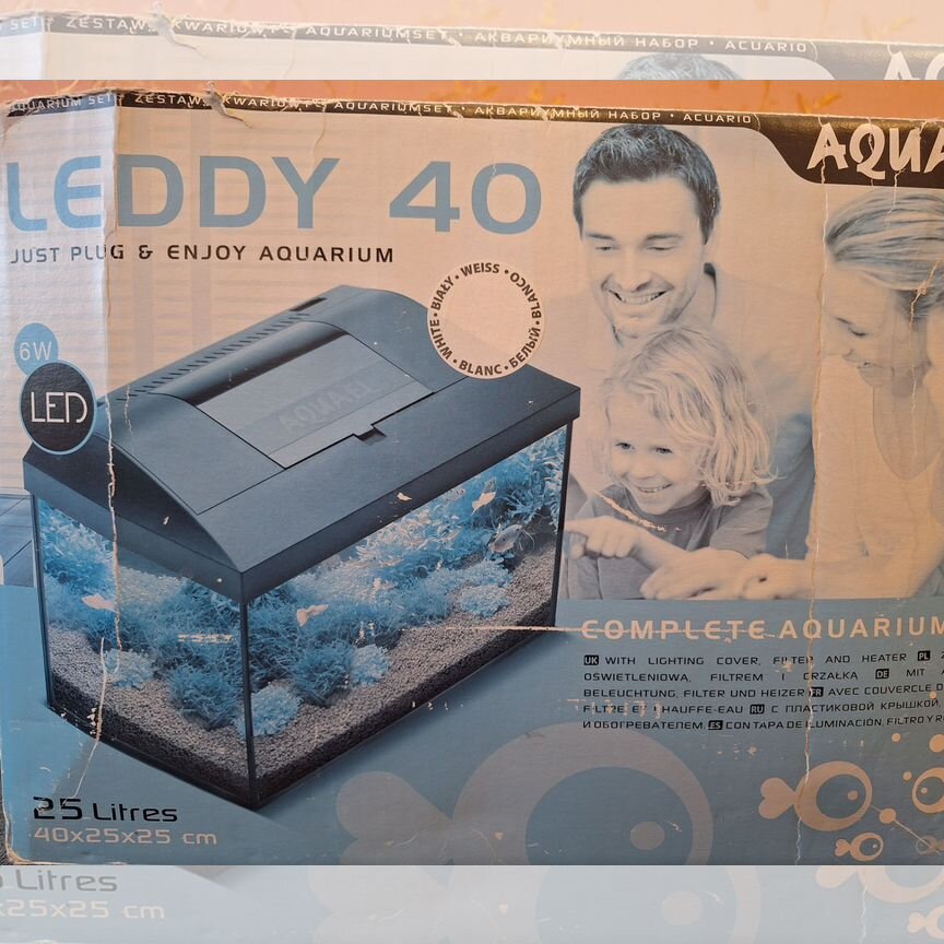Аквариум aquael 25 полный комплект