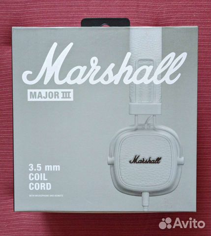 Наушники Новые Проводные Реплика Marshall Major 3 купить в Москве ...