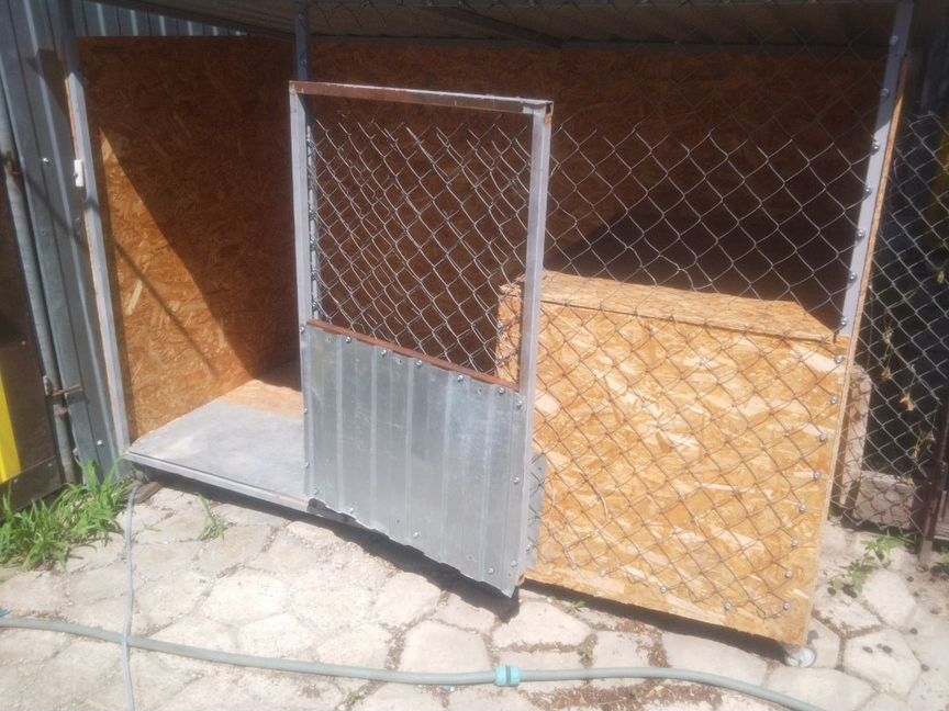 Вольер для собак уличный зимний