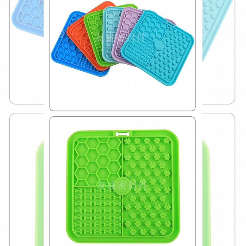 Силиконовый коврик для животных на присосках