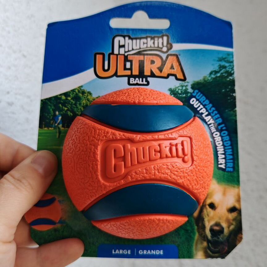 Chuckit Ultra Ball игрушка для собак L 76мм