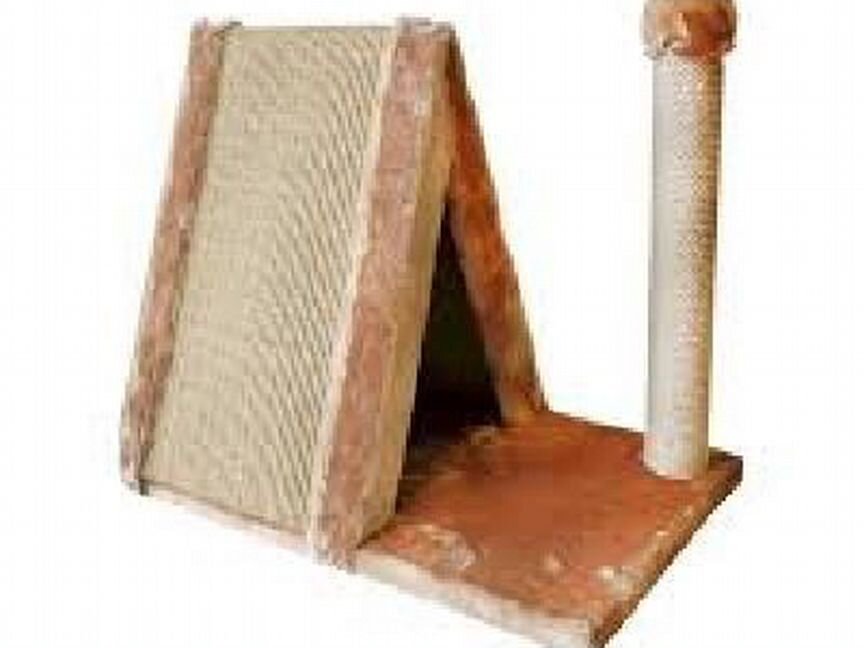 81156 комплекс Шалаш 1 когтеточка мех однотонный д