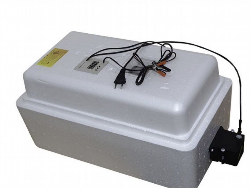 Инкубатор на 77 яиц с вентилятором и гигрометром