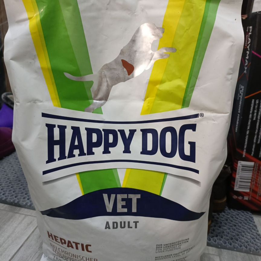 Корм для собак happy dog vet hepatic