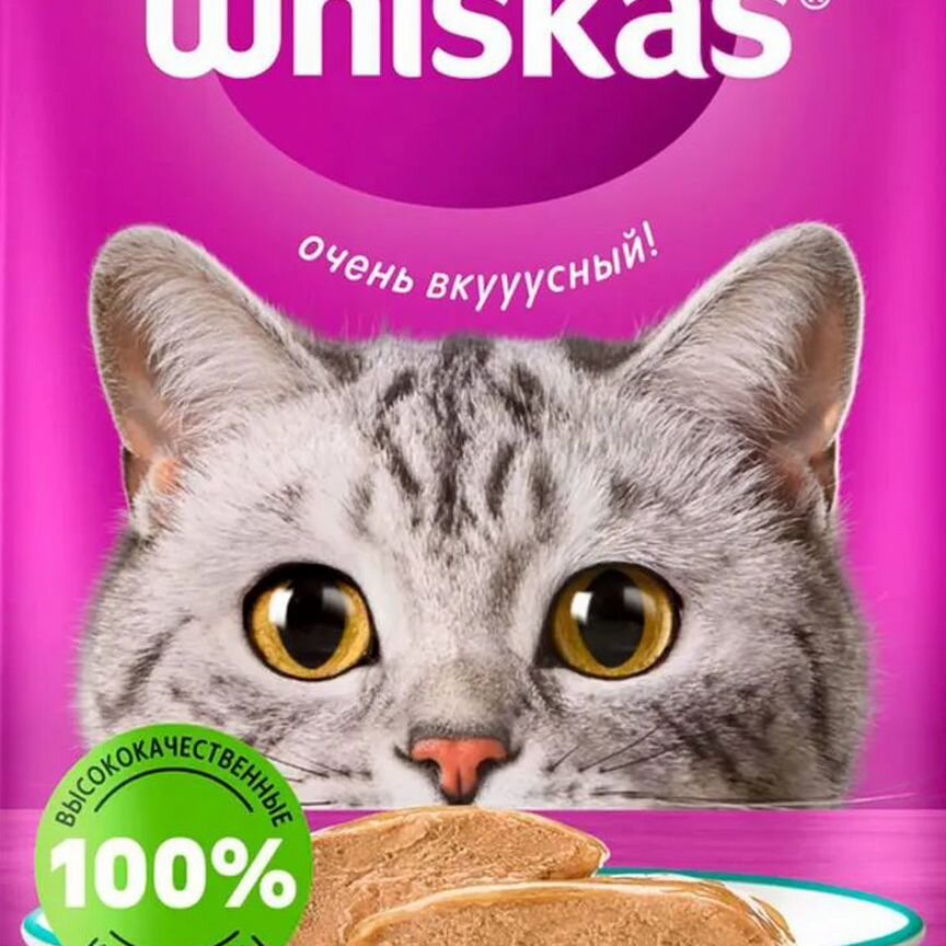Влажный корм для кошек Whiskas
