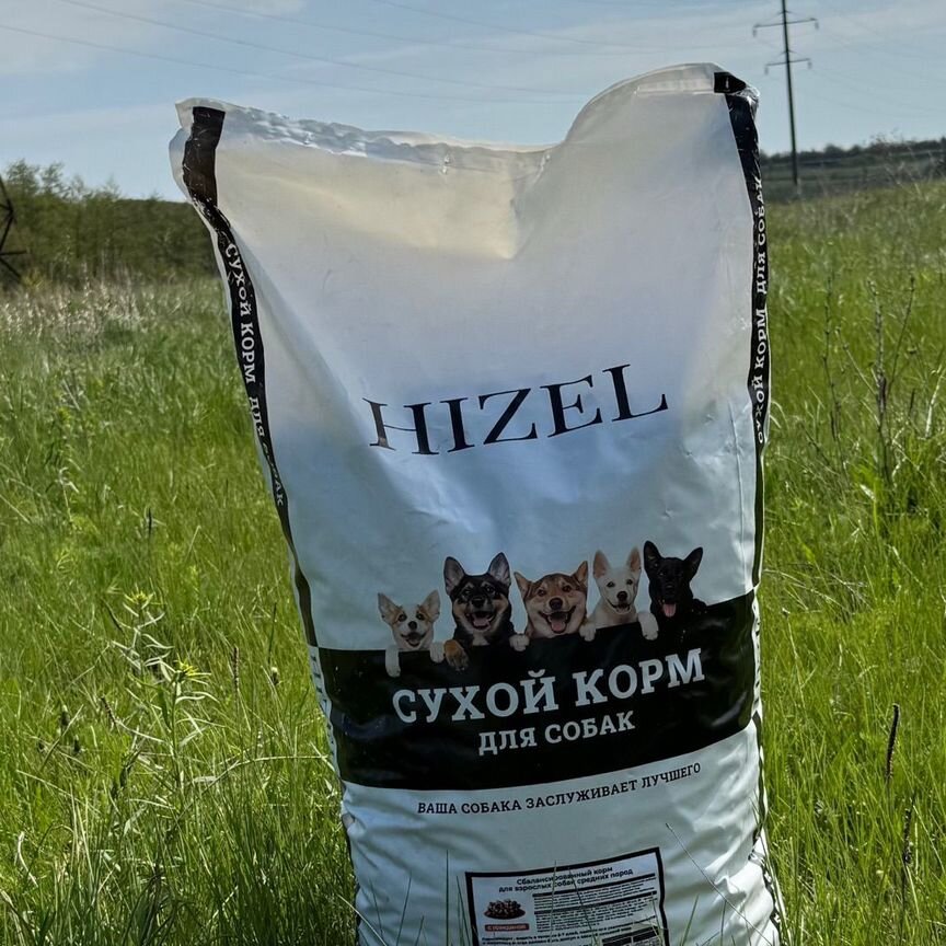 Сухой собачий корм для взрослых собак говядина