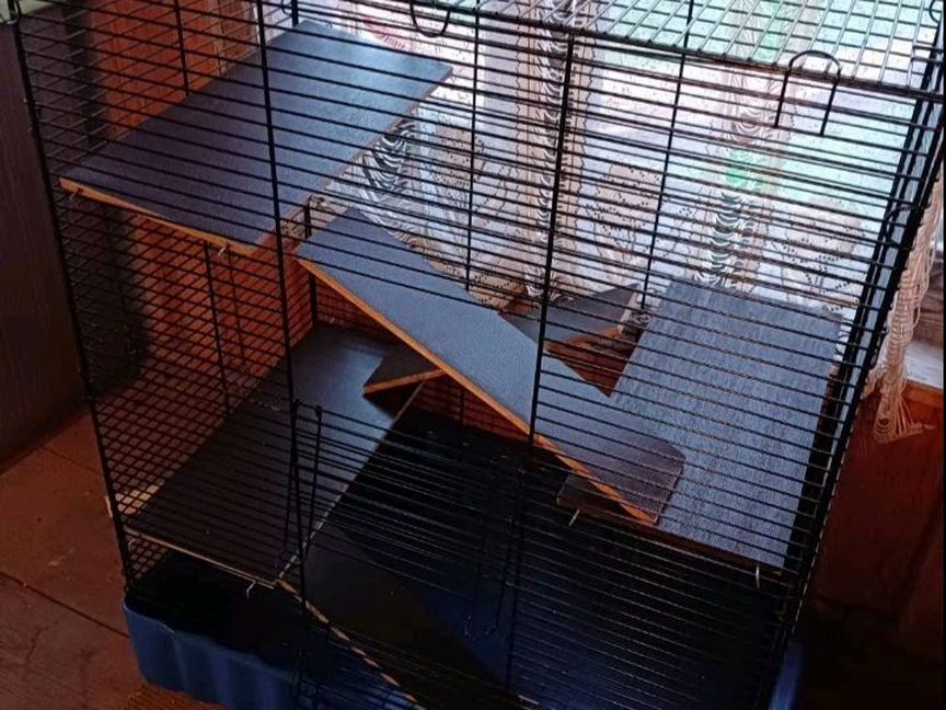 Клетка для грызунов большая б/у