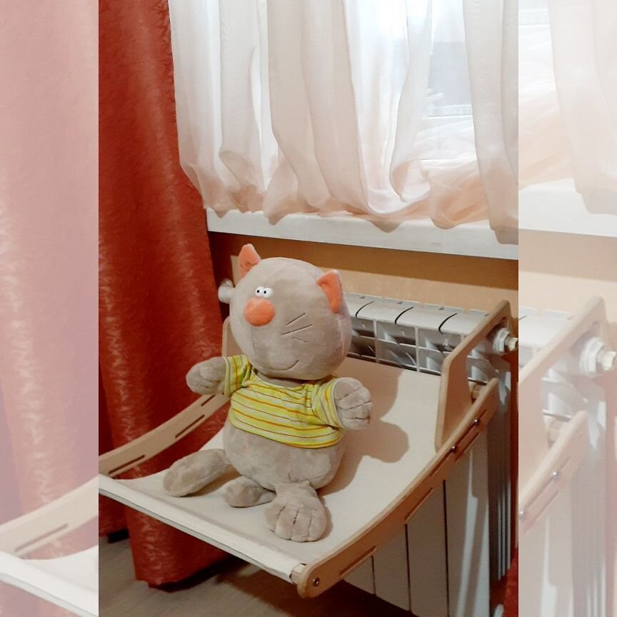 Гамак для кошек на батарею