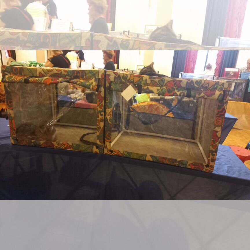 Палатка выстовочная для кошек