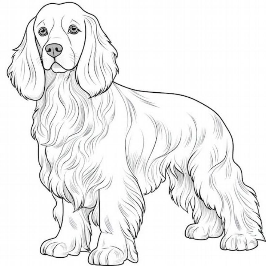 Русский охотничий спаниель, щенок