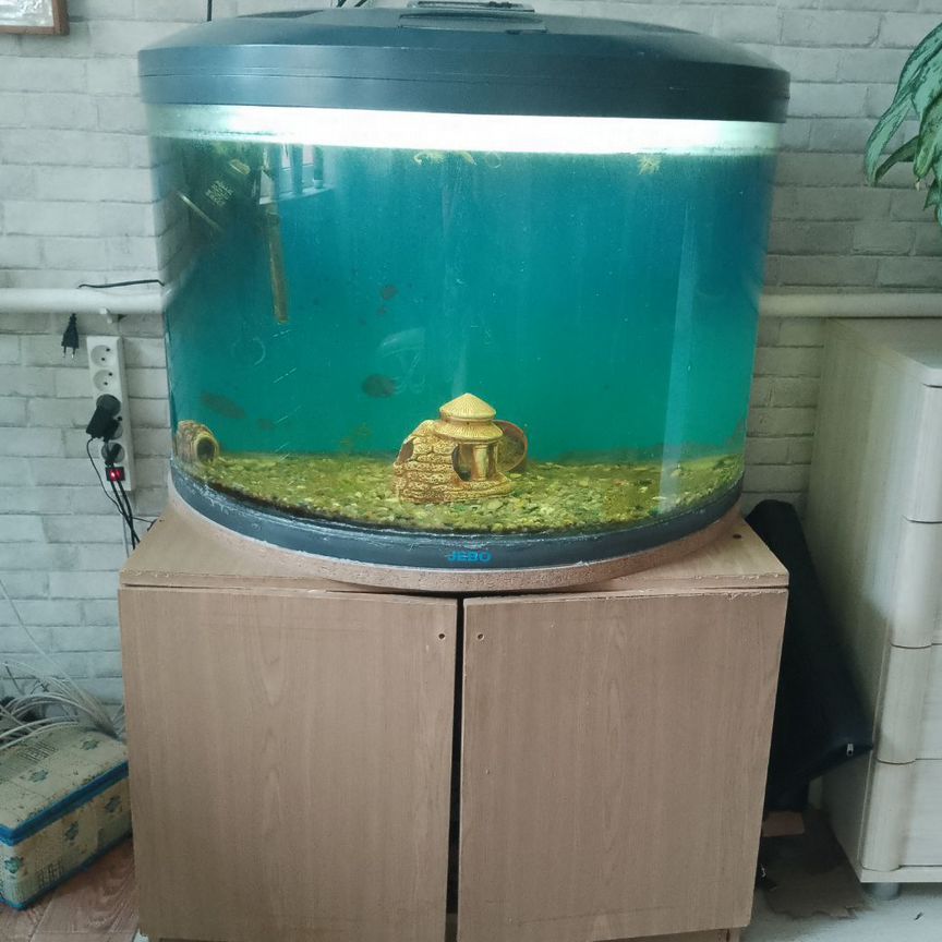 Аквариум панорамный джебо, 180 л