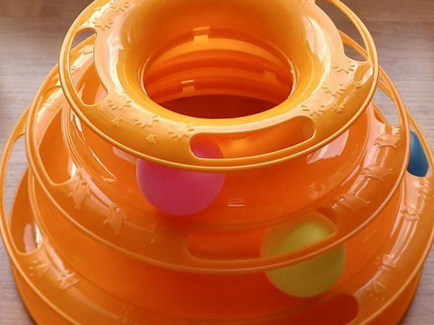 Игрушка дразнилка пирамидка для кошек