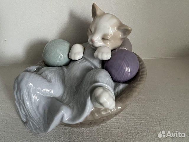 Фарфоровые котята Lladro купить в Санкт-Петербурге | Хобби и отдых | Авито