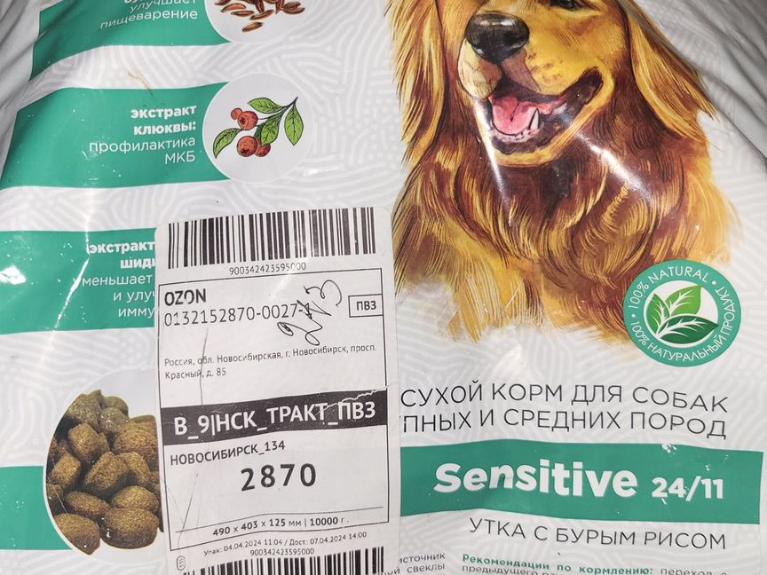 Корм для собак Clan