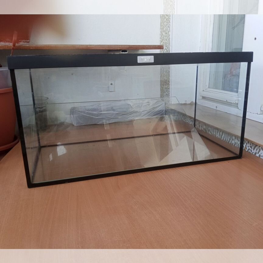 Аквариум бу на 60л. Продам. В хорошем состоянии