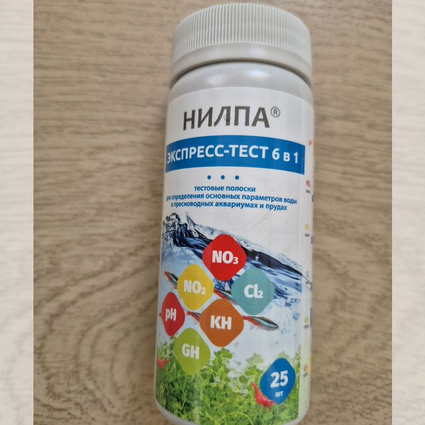 Нилпа тест-полоски для аквариума