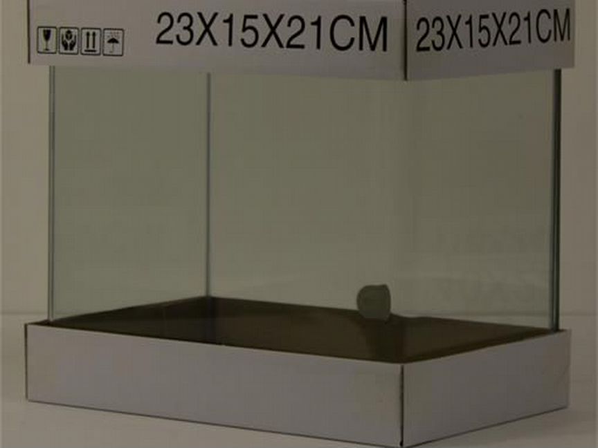 Аквариум prime 7 л с покровным стеклом, 23x15x21см