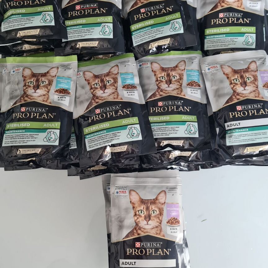 Корм для кошек Purina pro plan adult