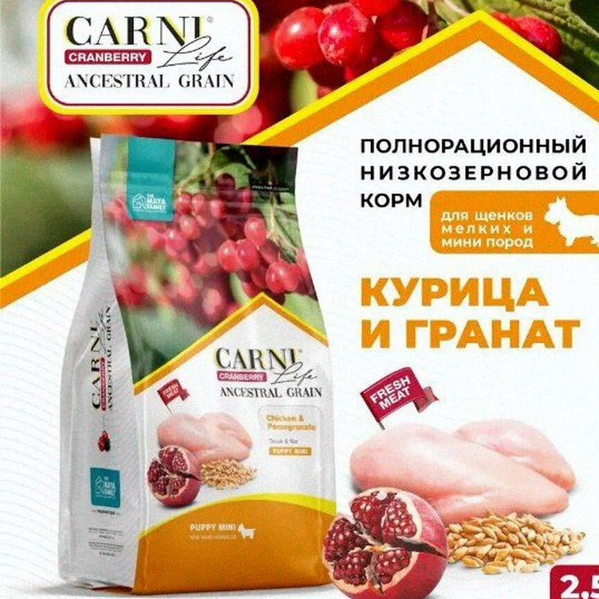 Сухой корм для собак