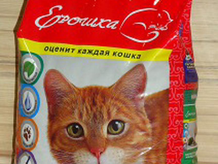 Наполнитель "Ерошка" комкующийся для кошек (5 л)