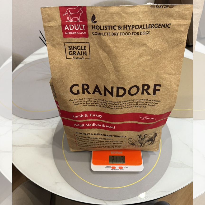 Корм для собак Grandorf 2,1 кг