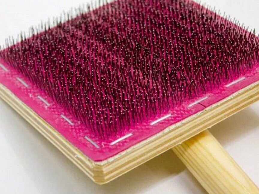 Чесалка для шерсти облегчённая