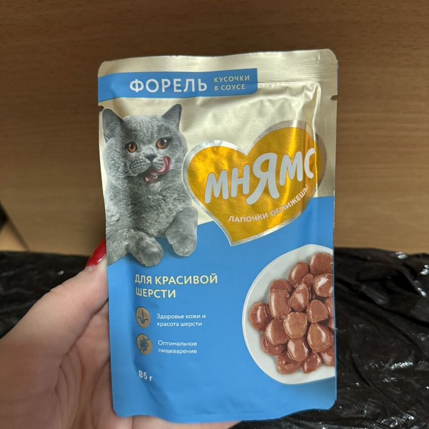 Корм для кошек Мнямс