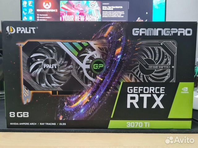 Видеокарта RTX 3070Ti palit gaming pro купить в Москве | Электроника | Авито