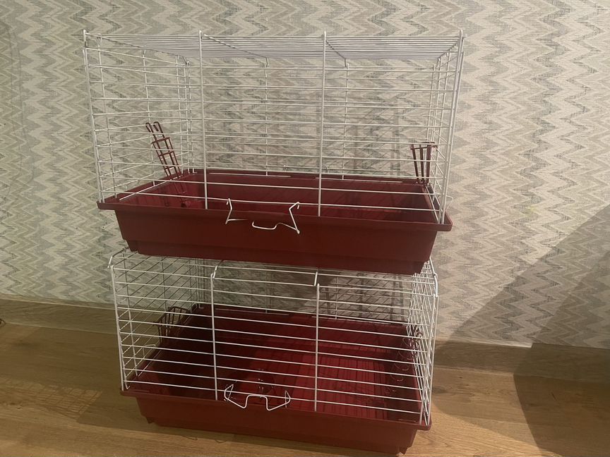 Новые укомплектованные клетки для кроликов