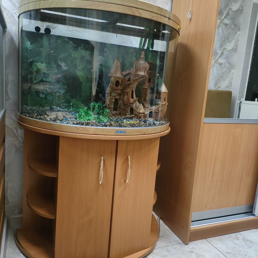 Аквариум с тумбой jebo