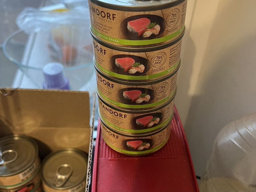 Grandorf для кошек 5 ш филе тунца с крабом влажный