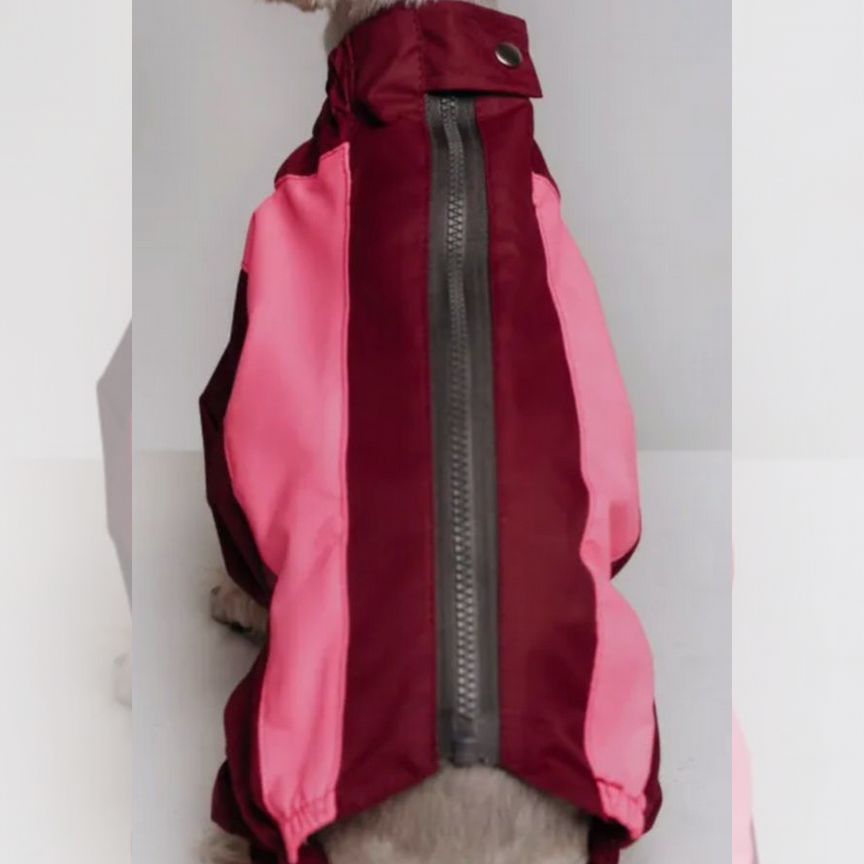 Комбинезон дождевик для собак мелких пород