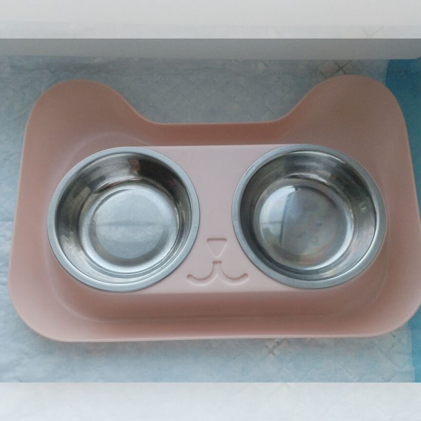 Миска, лоток и переноска для кошки