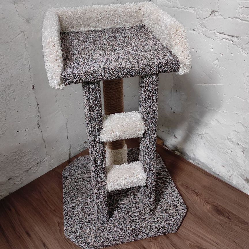 Когтеточка с лежанкой