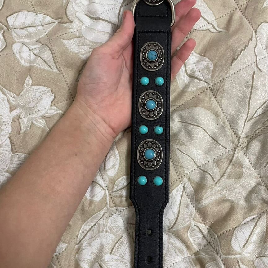 Ошейник для собак Хантер Sioux 60 46-56кожа