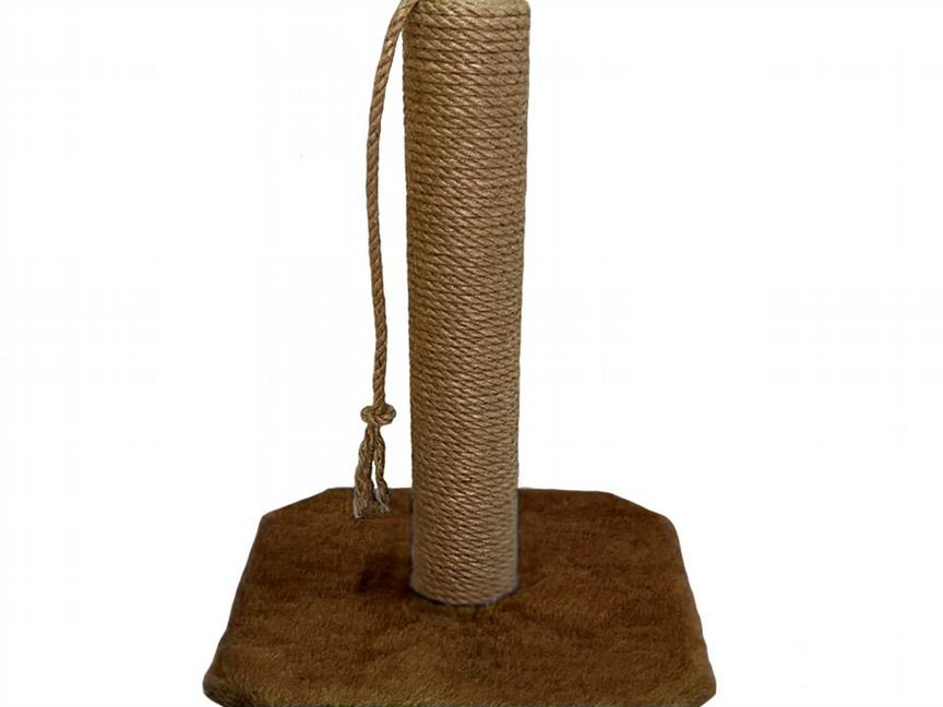 Когтеточка столбик "Пегги" с мятой в комплекте