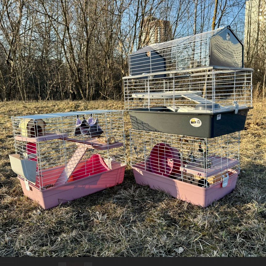 Клетка для кролика шиншилл хорька свинки грызунов