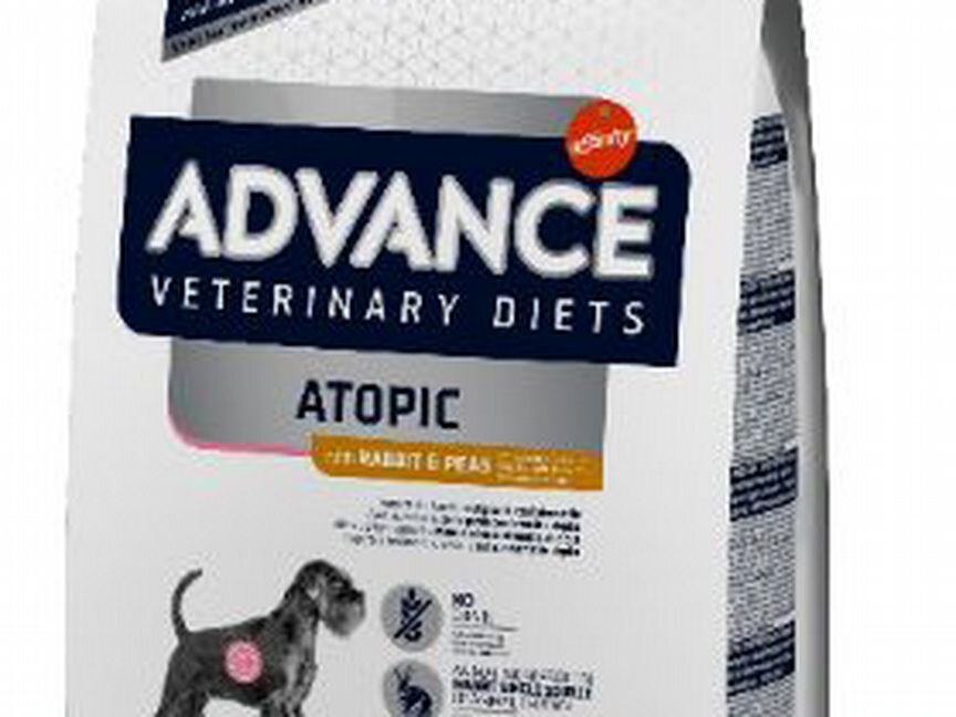 Корм для собак Advance Dog VetDiet Atopic Rabbit&P