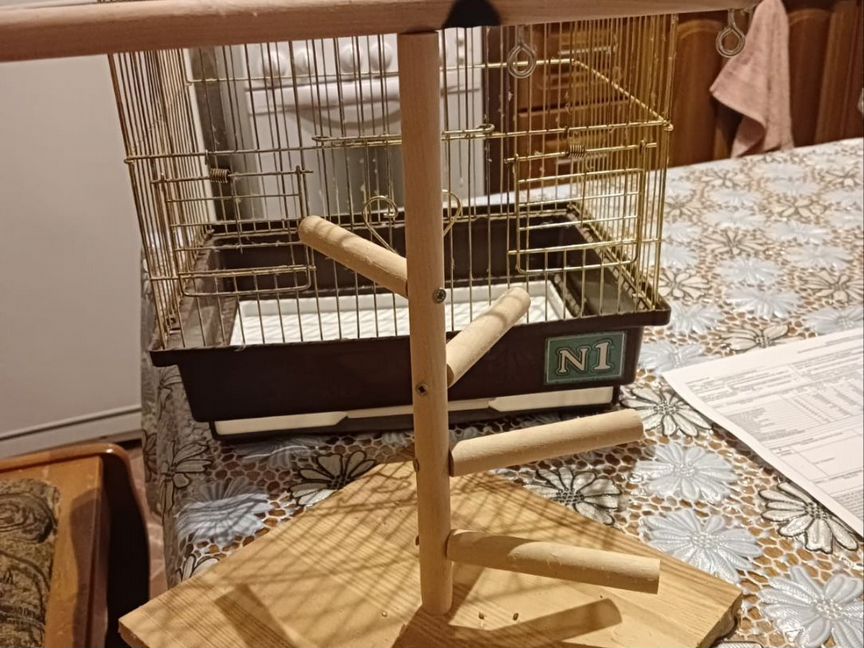 Качели для попугая