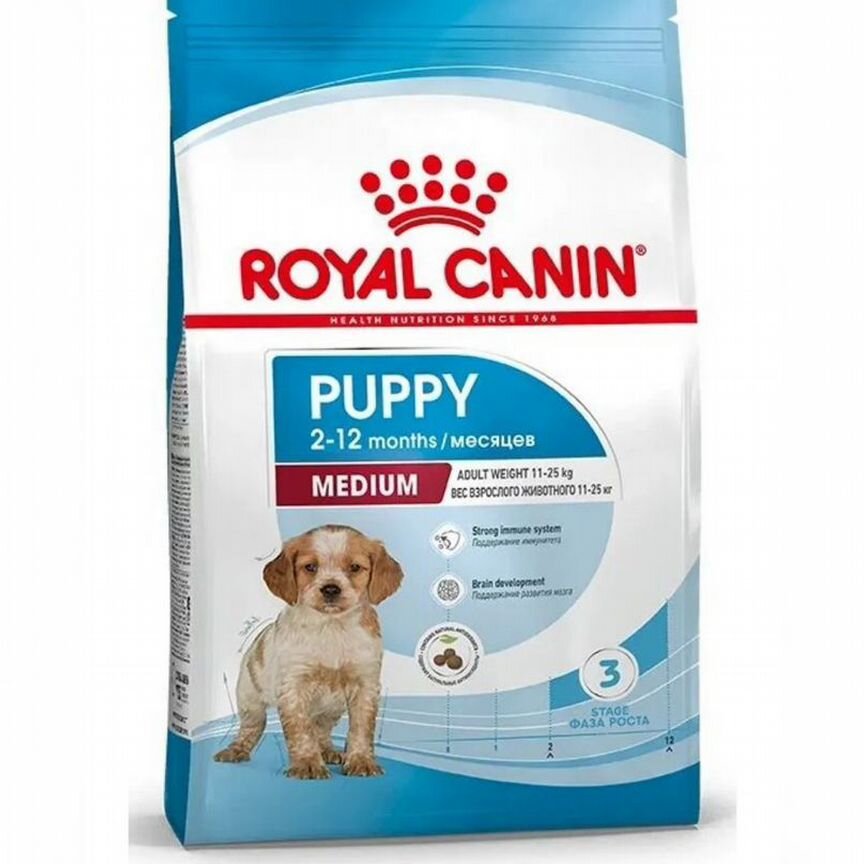 Корм для собак royal canin puppy