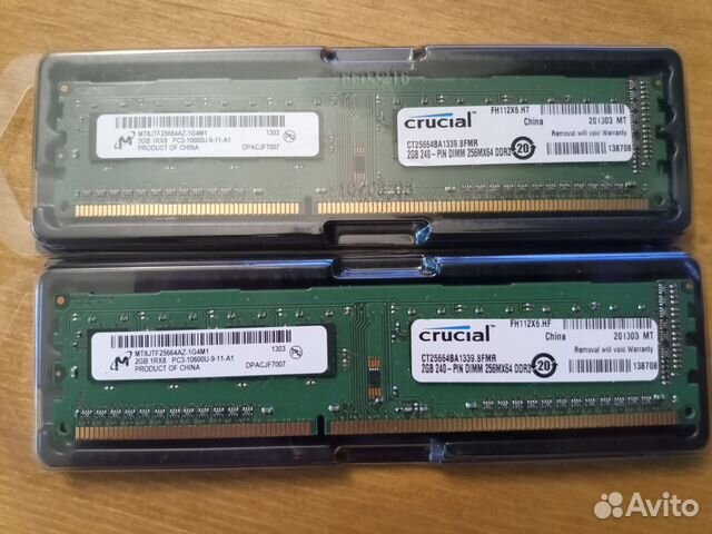 Оперативная память Ddr3 2Гб купить в Санкт Петербурге Электроника Авито