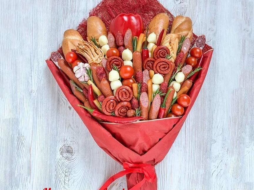 Мясной букет подарок