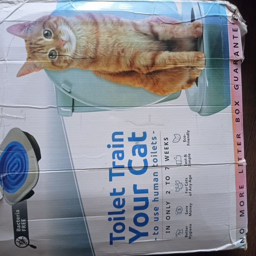 Система приучения кошек к унитазу