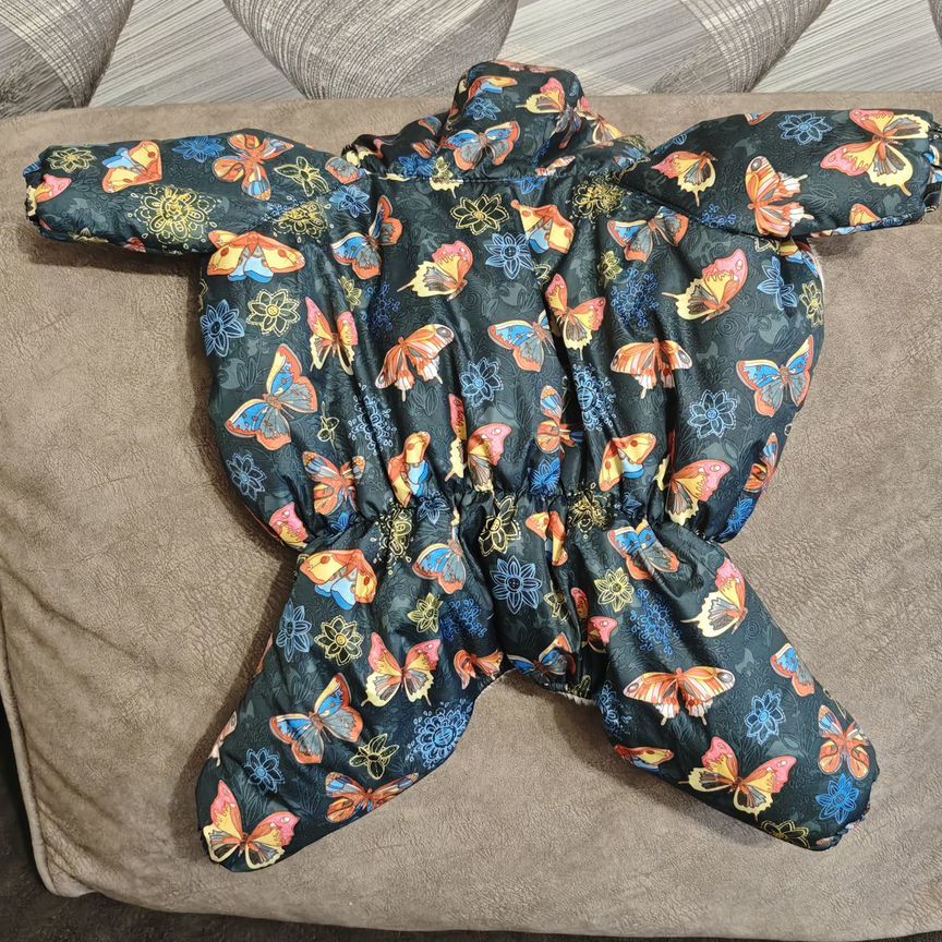 Комбинезон для средней собаки зима