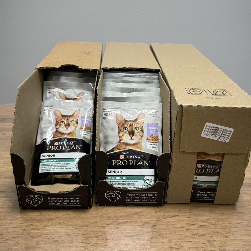 Корм для кошек Purina Pro Plan senior