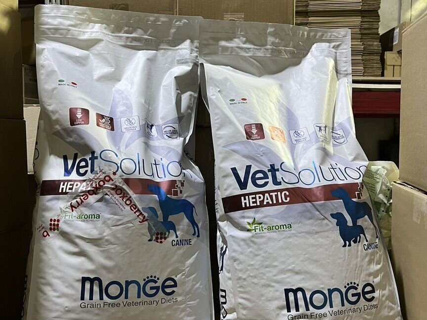 Monge Hepatic для собак 12 кг